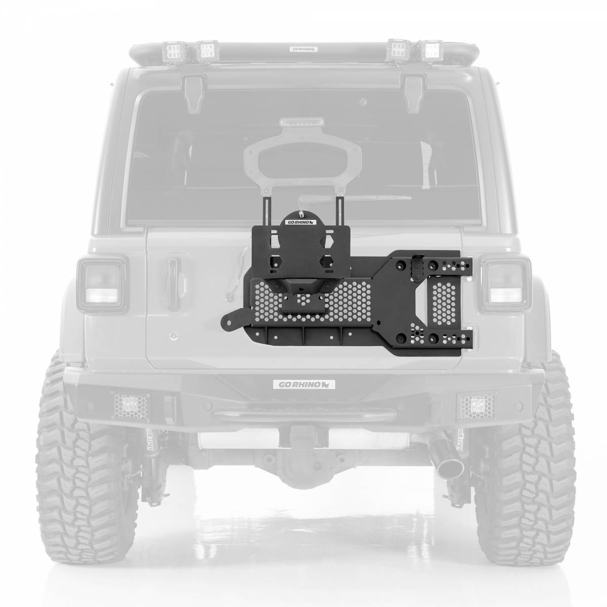 Go Rhino | Rockline Body Mount Spare Tire Carrier | 27137T