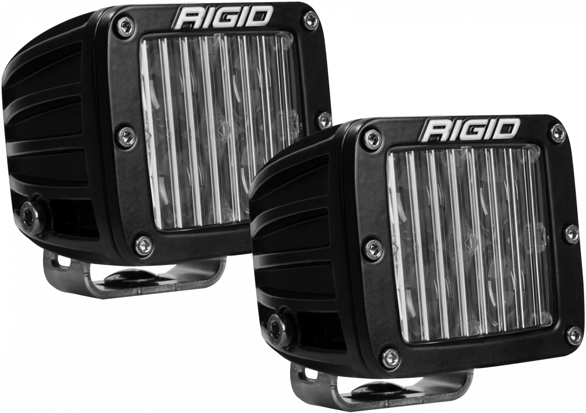 Rigid Led Bumper Light Mount Rigid SR Q PRO Black Flush Mount LED